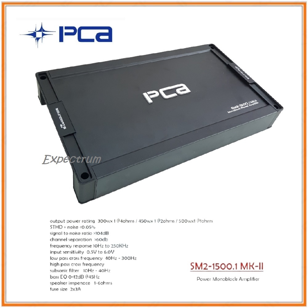 Jual Power Amp Monoblok PCA SM2-1500.1 MKII | Shopee Indonesia