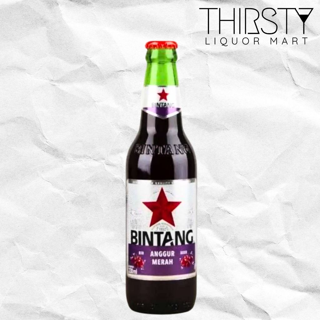 Jual Bintang Bir Anggur Merah Beer 330ml | Shopee Indonesia