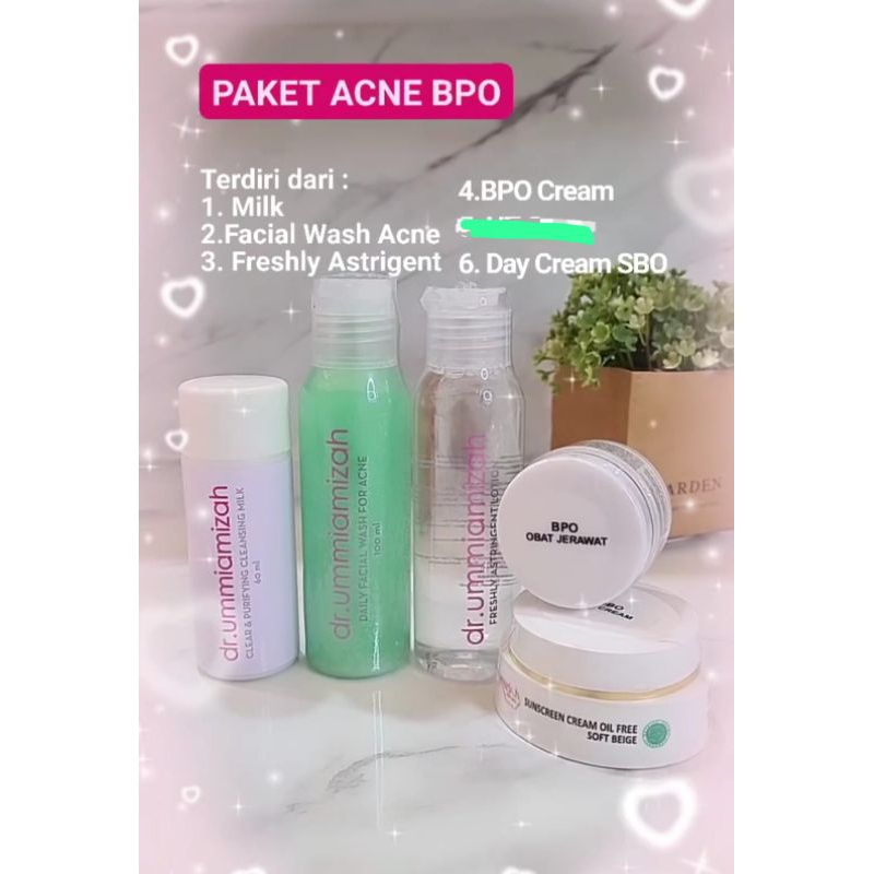 Jual OBAT JERAWAT AMPUH REKOMENDASI DOKTER - PAKET ACNE BPO untuk jerawat membandel | Shopee ...