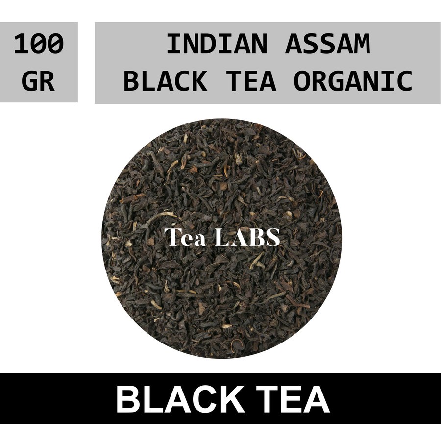Jual Black Tea Indian Assam Organic / Teh Hitam Premium Kiloan 100 GRAM ...