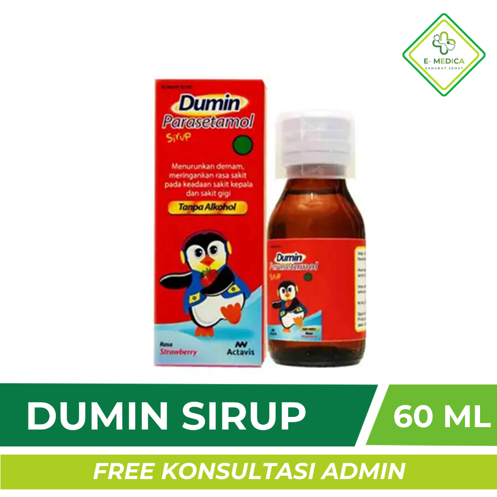 Jual (60 ML) Dumin Sirup - Obat Pereda Demam & Nyeri | Shopee Indonesia