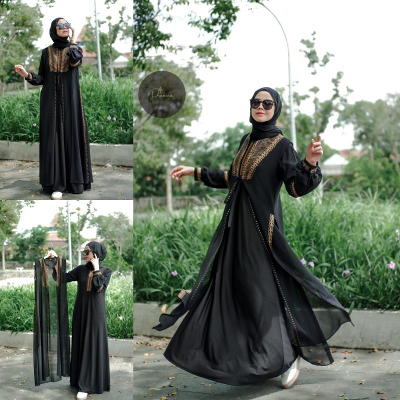 Jual Gamis ABAYA TANGAN BALON ROMPI LEPAS PASANG model terbaru 2024 | Shopee Indonesia