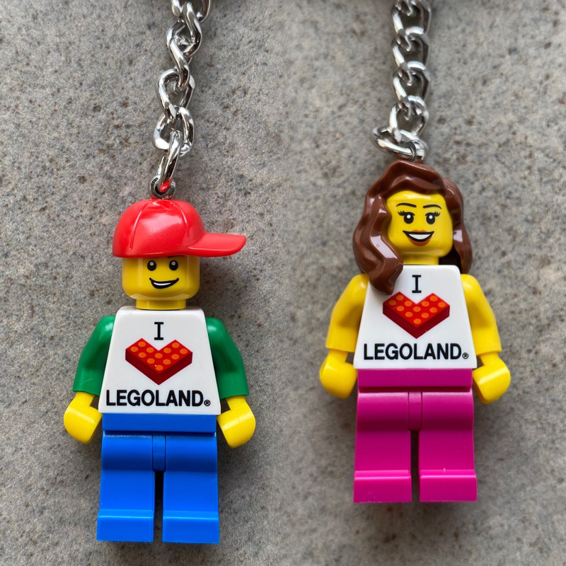 Jual LEGOLAND Malaysia Accessories / Stuff; Keychain Couple lego boy ...