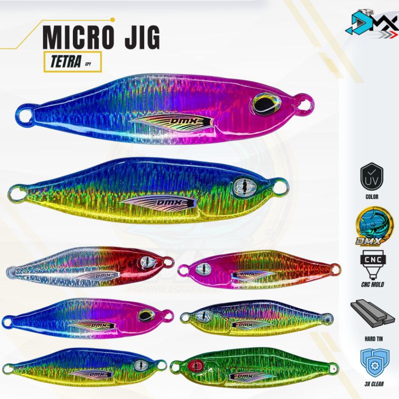 Jual MICRO JIG TETRA UMPAN PANCING CASTING MICRO JIG KILLER DMX MICRO ...