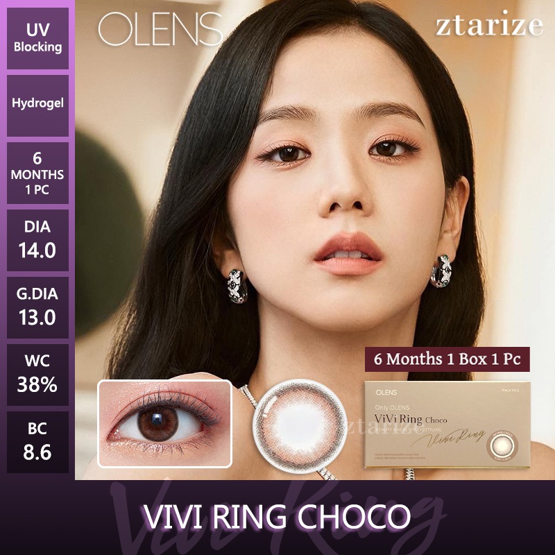 Jual ztarize - Ready Stock - OLENS 🇰🇷 Vivi Ring Choco 6 Months Soft ...