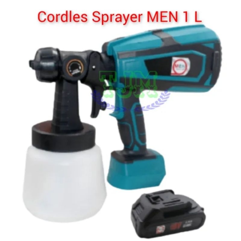Jual Electric Spray Gun Cat Semprot 18 V MEN Mesin Semprot Cat Spray ...
