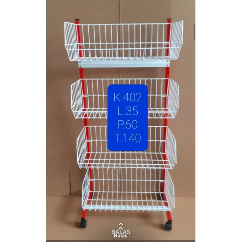Jual rak ciki kotak,rak jajan,rak supermarket,rak display | Shopee ...