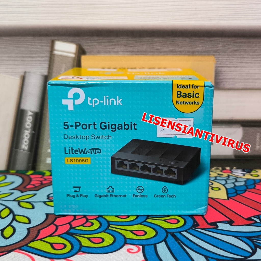 Jual Switch TP-LINK LS1005G 5Port Gigabit 10/100/1000 - HUB TPLINK LS1005G | Shopee Indonesia