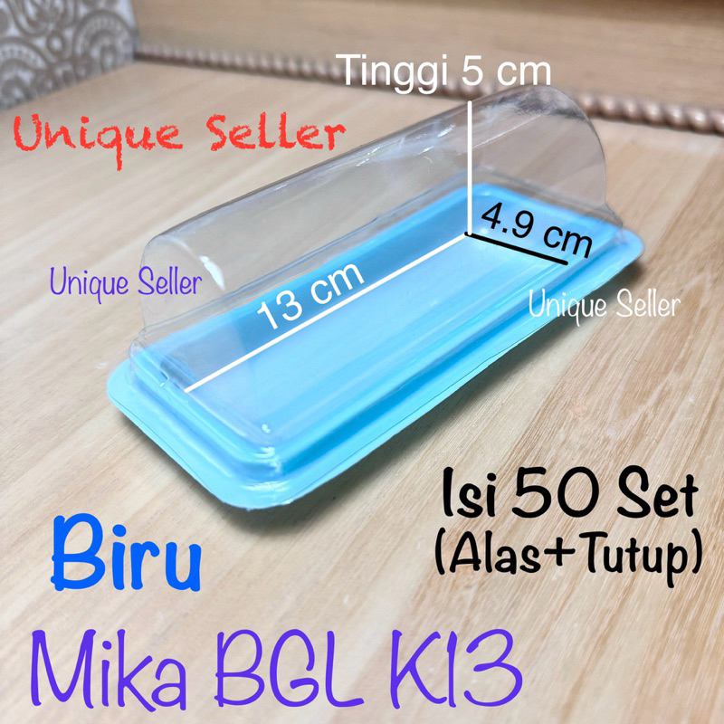 Jual (Isi50) Mika Bolu Gulung Mini 13cm BGL K13 Coklat Putih Pink Biru ...