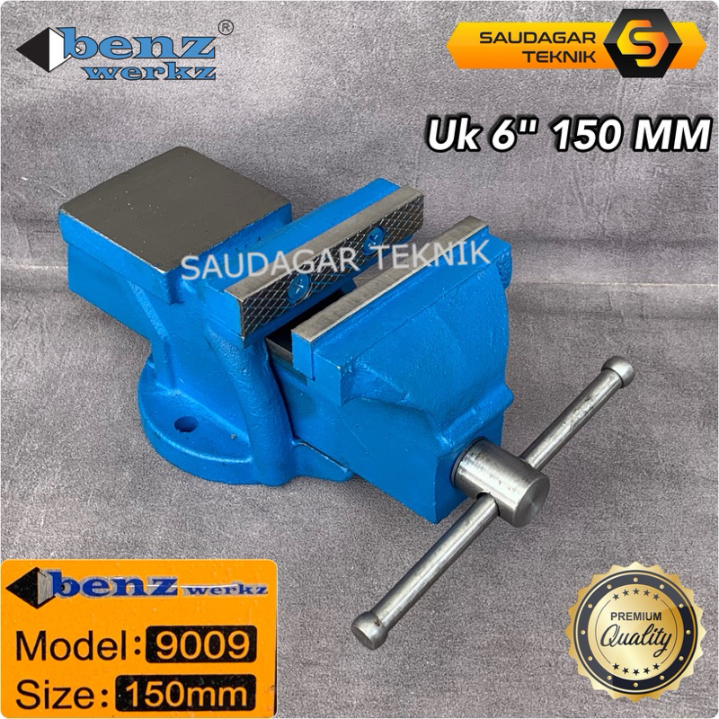 Jual Ragum Catok Meja Besi 6" Vice Table Benz 6 inch Catok Paron Alat ...