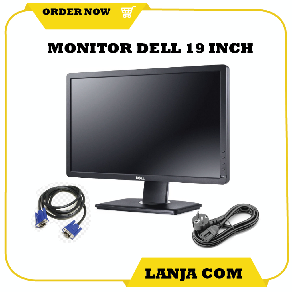 Jual MONITOR DELL 19 INCH LED NORMAL JAYA MANTAP | Shopee Indonesia