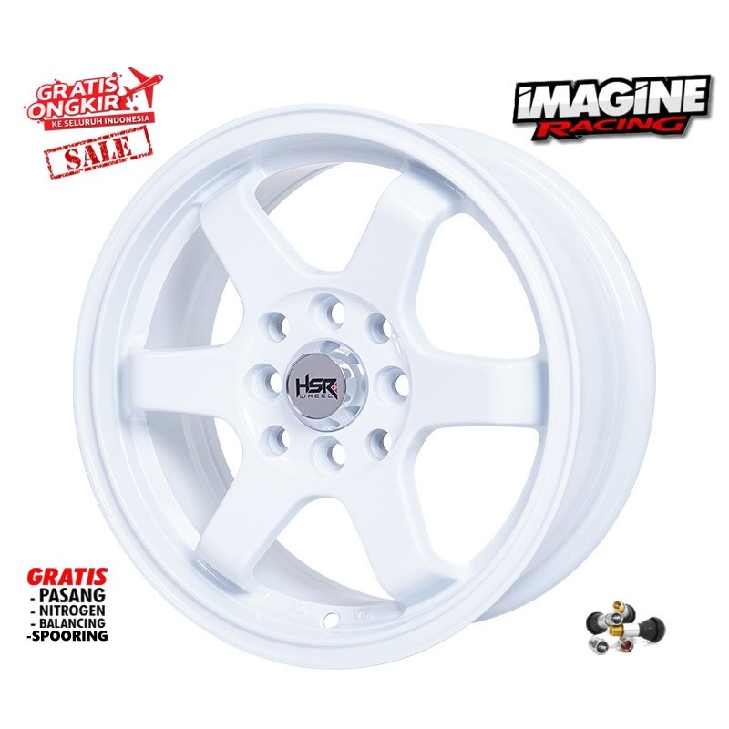 Jual VELG MOBIL RACING HSR TOKYO R14 AVANZA XENIA AIR EV KARIMUN LANCER CONFERO MAESTRO CIELO ...