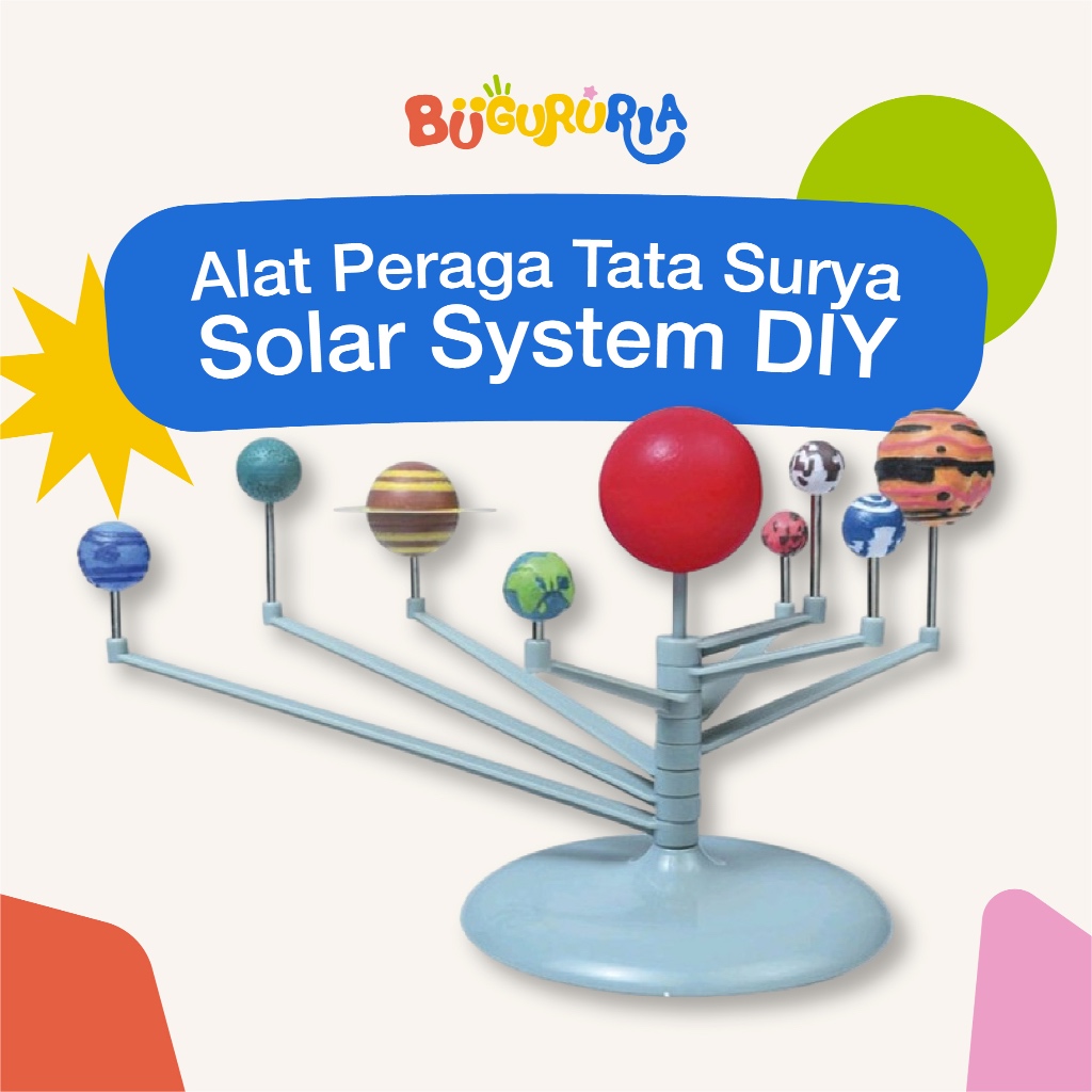 Jual Bu Guru Ria - Alat Peraga Tata Surya Solar System DIY Science Kit Sains | Shopee Indonesia