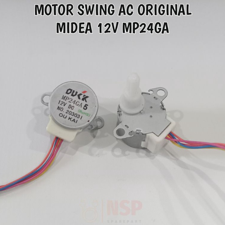 Jual cv Motor Swing AC Original Midea 12V MP24GA Original w Promo ...