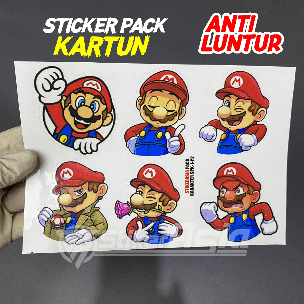 Jual STIKER PACK KARTUN SPK-1-P2 STICKERASIA Sticker ANIME ANIMASI ...