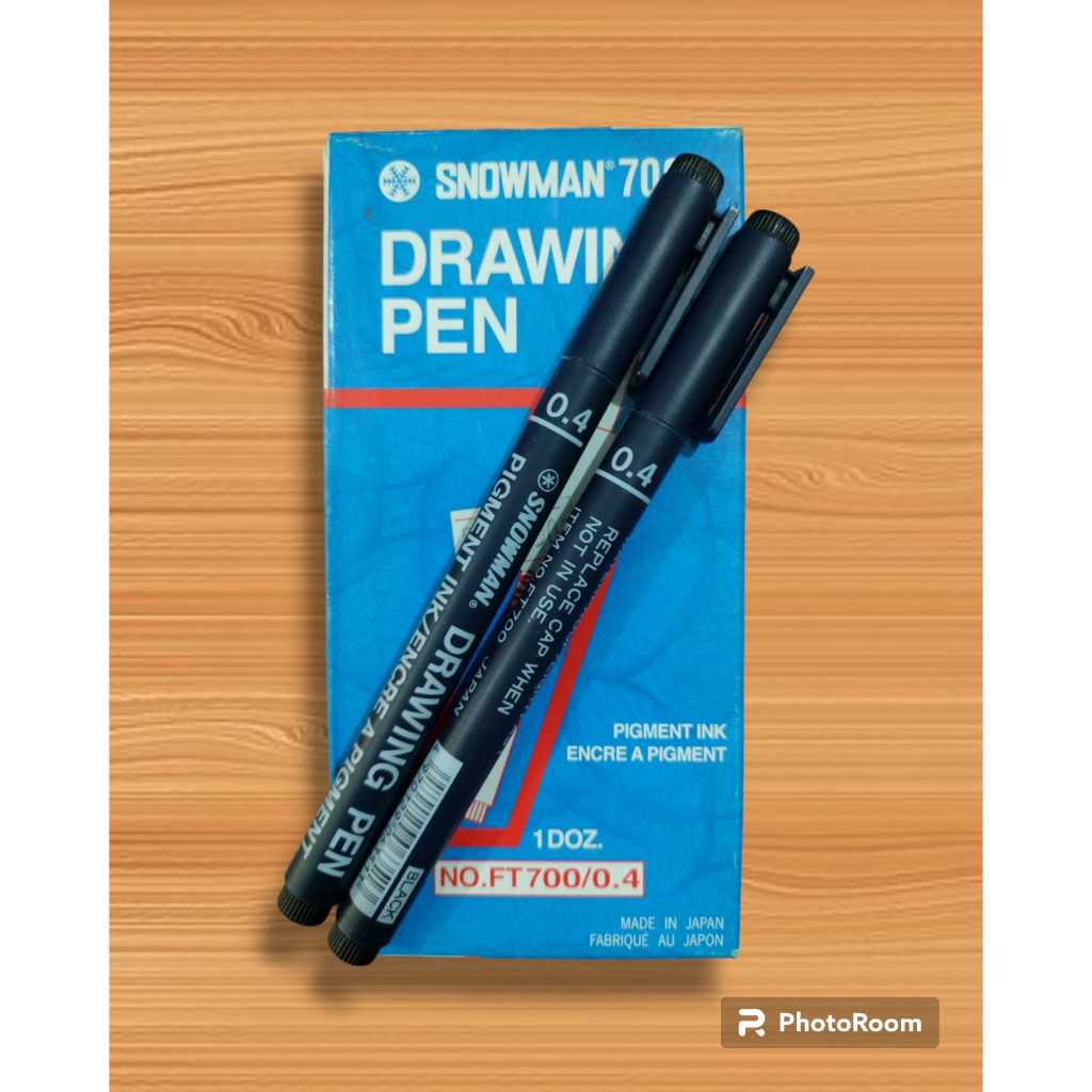 Jual SNOWMAN DRAWING PEN & CALIGHRAPHY PEN (Untuk menggambar dan ...