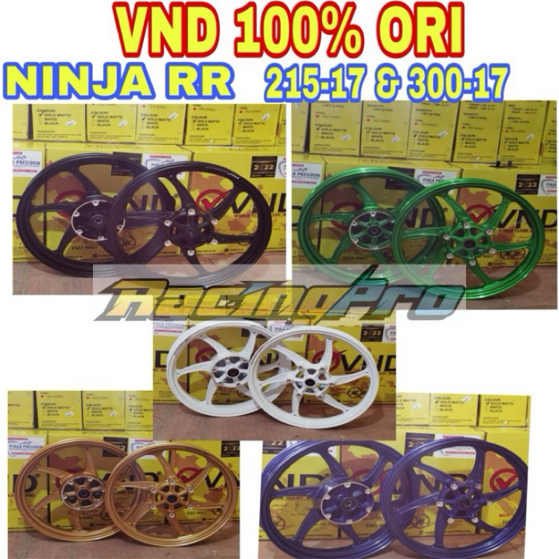 Jual VELG VND RACING SIX STAR NINJA RR mode oz | Shopee Indonesia