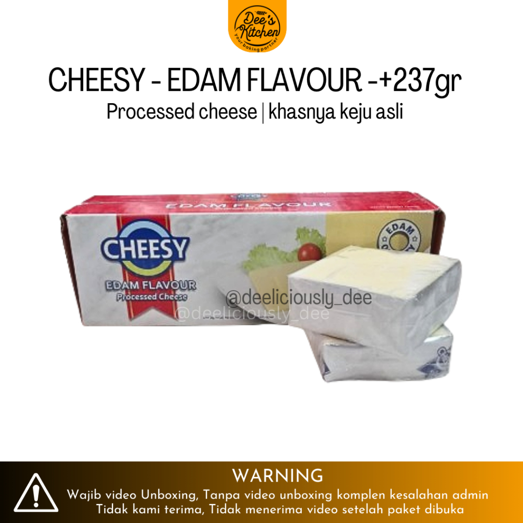 Jual [Repack] Cheesy Edam Keju edam 237gr Repack | Shopee Indonesia