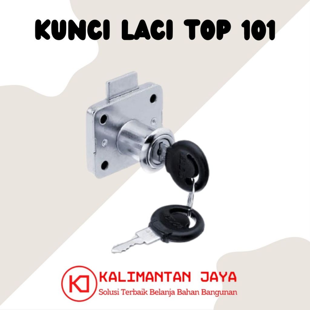 Jual Kunci Laci Tanam 101 TOP/Drawer Lock | Shopee Indonesia
