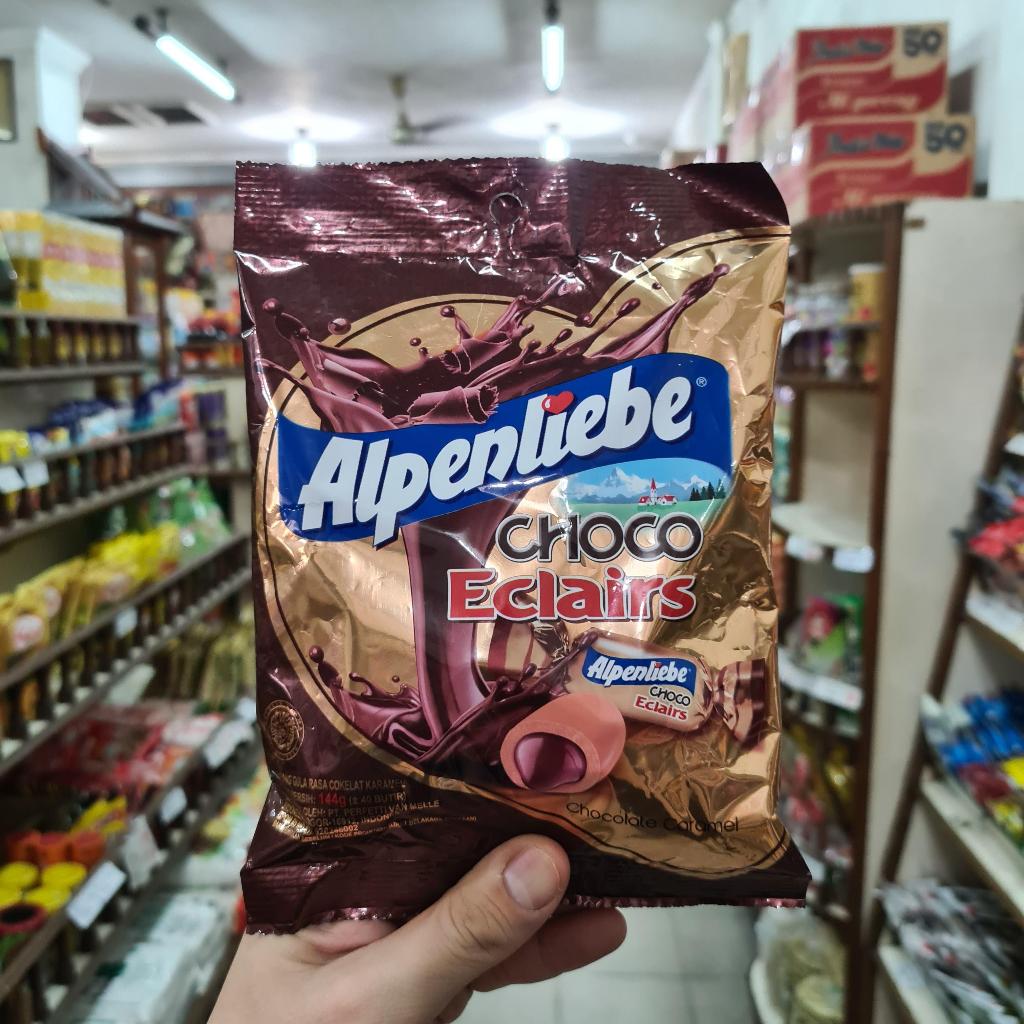 Jual ALPENLIEBE CHOCO ECLAIRS CHOCOLATE CARAMEL 144 g / ALPENLIEBE ...
