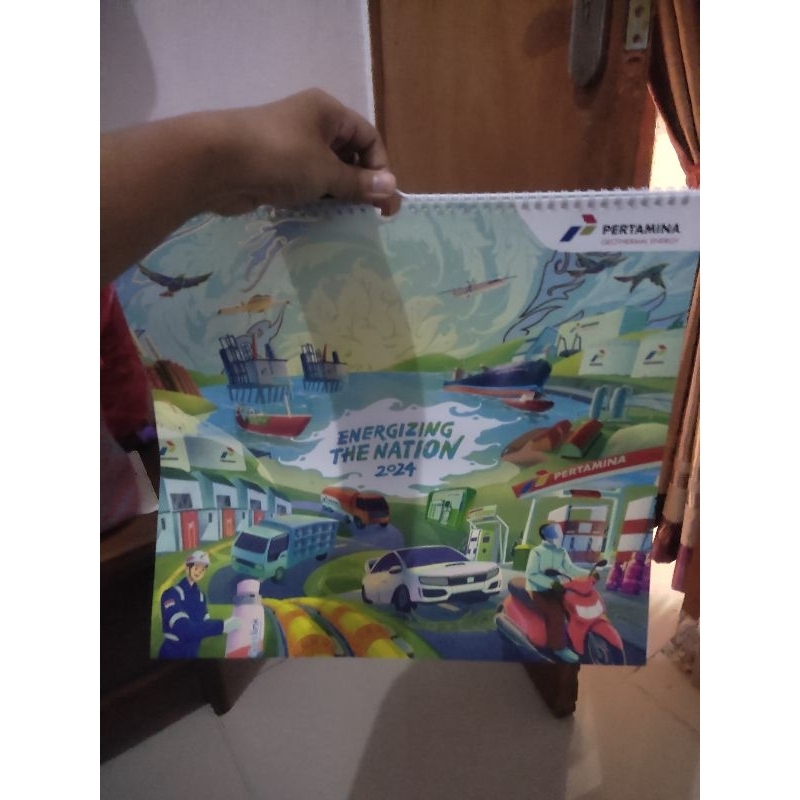 Jual OFFICIAL MERCHANDISE PERTAMINA - CALENDAR 2024 | Shopee Indonesia