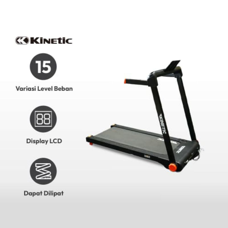Jual Kinetic Motorized Treadmill 1 Hp 15p | Shopee Indonesia