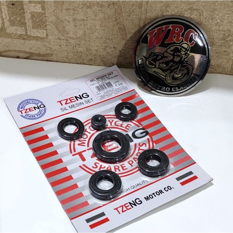 Jual Seal Komplit Oil Seal Sil Kit Honda GL 100 GL 125 GL Pro GL Max - Neotech Megapro Tiger ...
