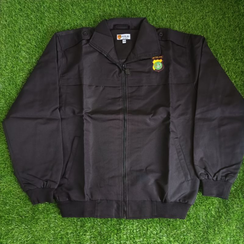 Jual Jaket Hitam Jatah POLDA METRO JAYA / Jaket POLDA METRO JAYA Jatah ...