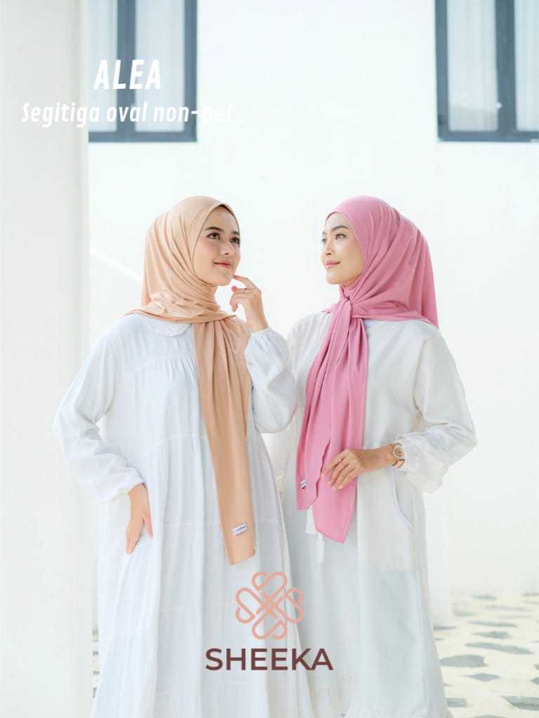 Jual SHEEKA - HIJAB SEGITIGA INSTAN JERSEY ALEA | Shopee Indonesia