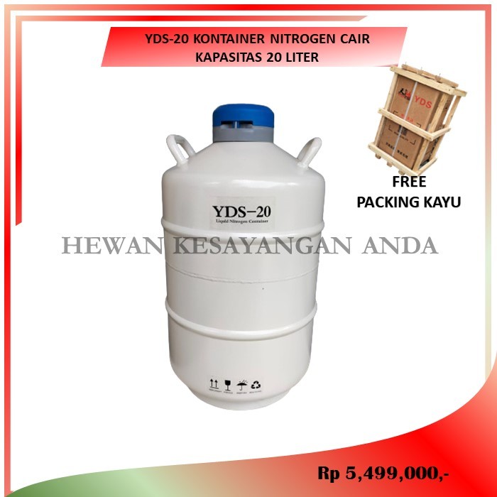 Jual Kontainer Nitrogen Kapasitas 20 Liter YDS-20 | Shopee Indonesia