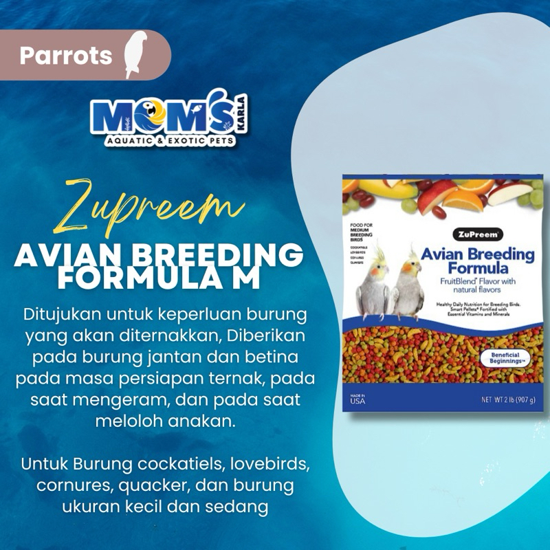 Jual Zupreem Avian Breeding Formula M 907g | Shopee Indonesia