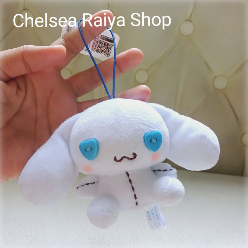 Jual Boneka Plush Gantungan Tas Sanrio Cinnamoroll Mata Kancing 7,5cm ...