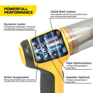 Jual smart vacuum 3 in 1 mini portable "IKAME" ORIGINAL 100% / Compact ...