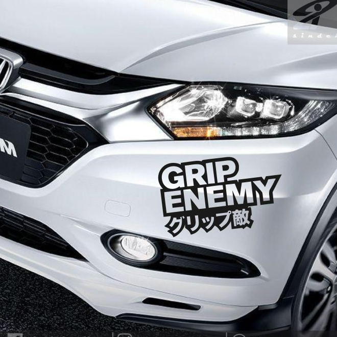 Jual CUTTING STICKER MOBIL JDM GRIP ENEMY STIKER BUMPER KEREN STIKER ...