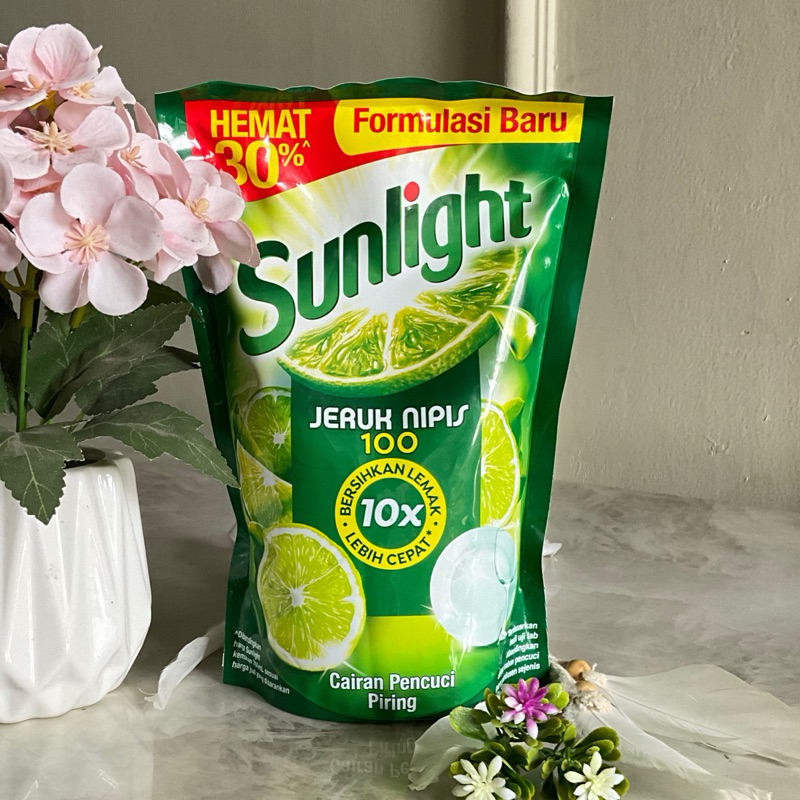 Jual Cairan Pencuci Piring SUNLIGHT Jeruk Nipis 650 ML | Shopee Indonesia