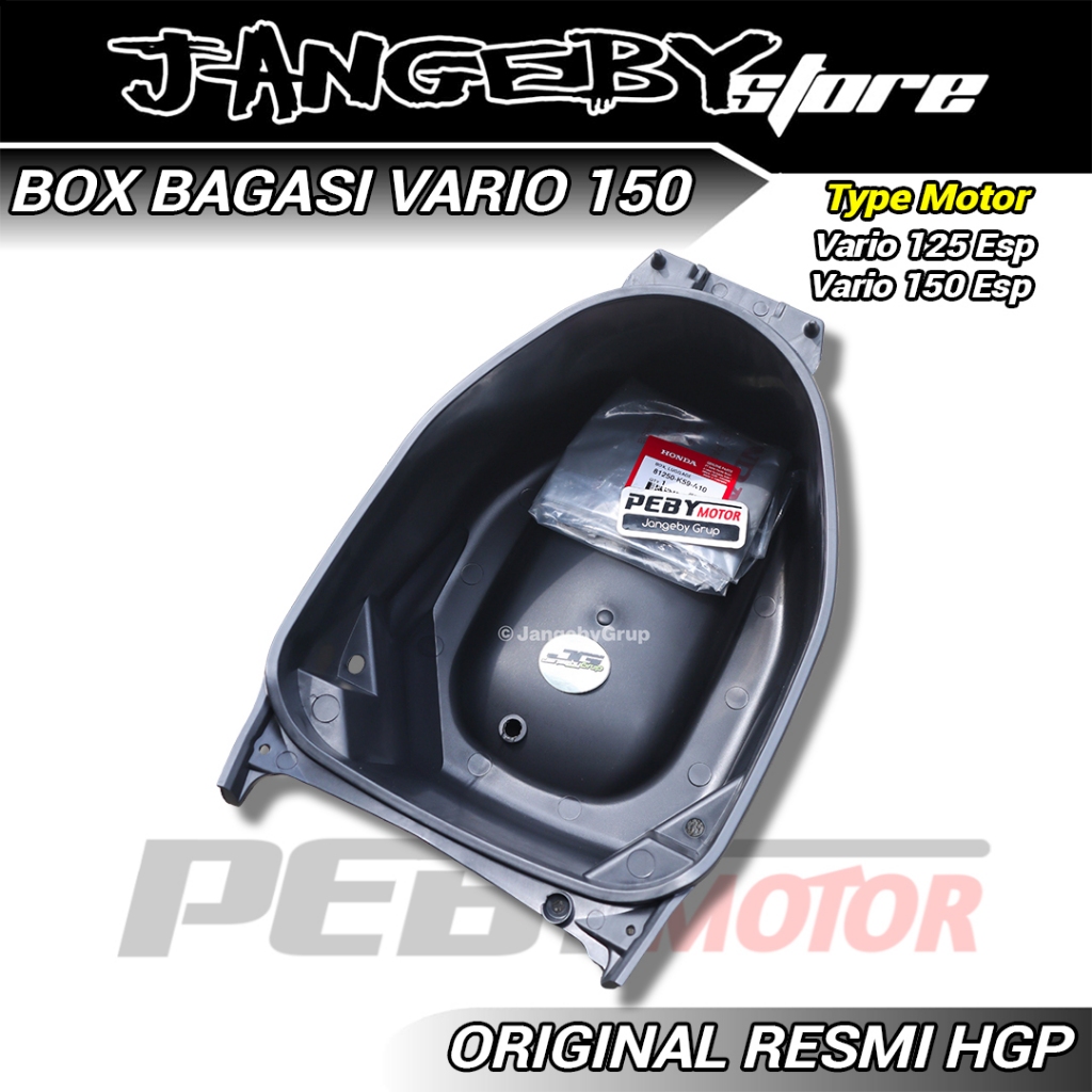 Jual Box Bagasi Vario 125 150 Esp ORIGINAL Resmi HGP 81250K59 | Shopee ...