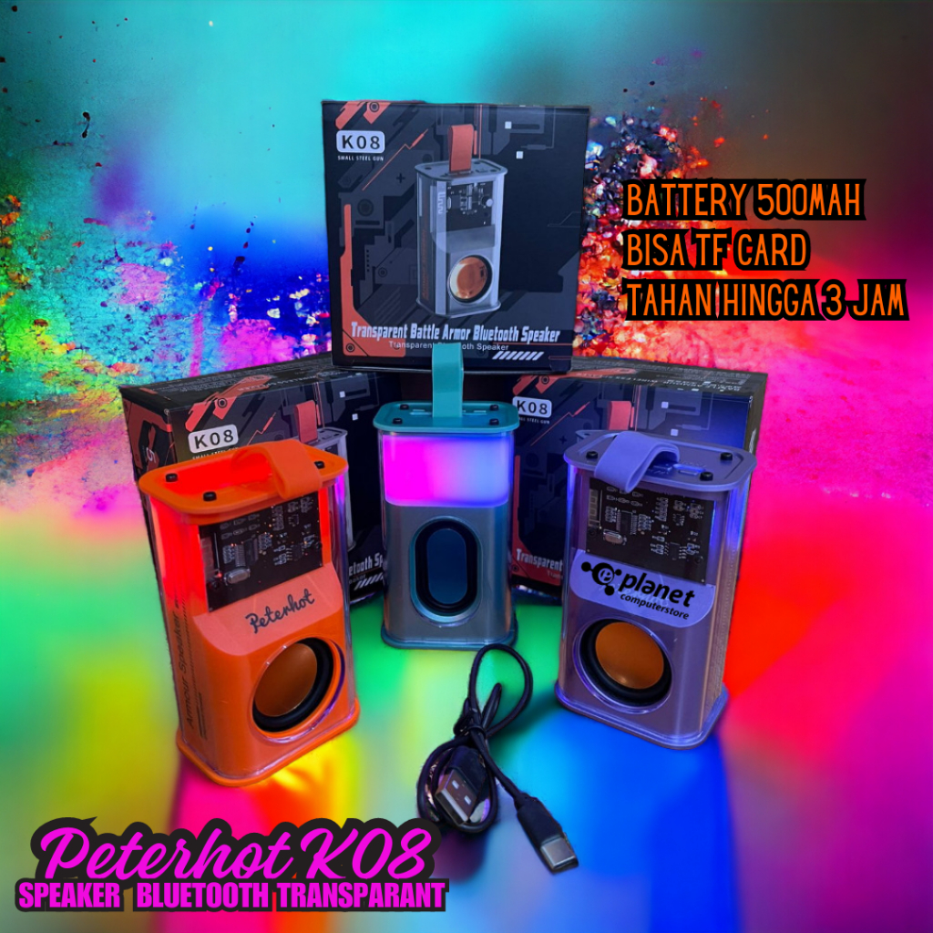 Jual Speaker Bluetooth Peterhot k08 | Shopee Indonesia