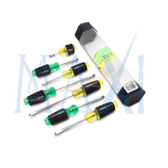 Jual TEKIRO Obeng set handle karet 7 Pcs | Shopee Indonesia
