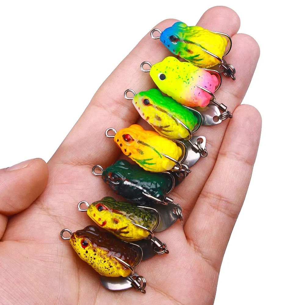 Jual Mini Soft Frog Lure 2,5cm Umpan Casting Gabus Toman 3,4gr FO067 ...