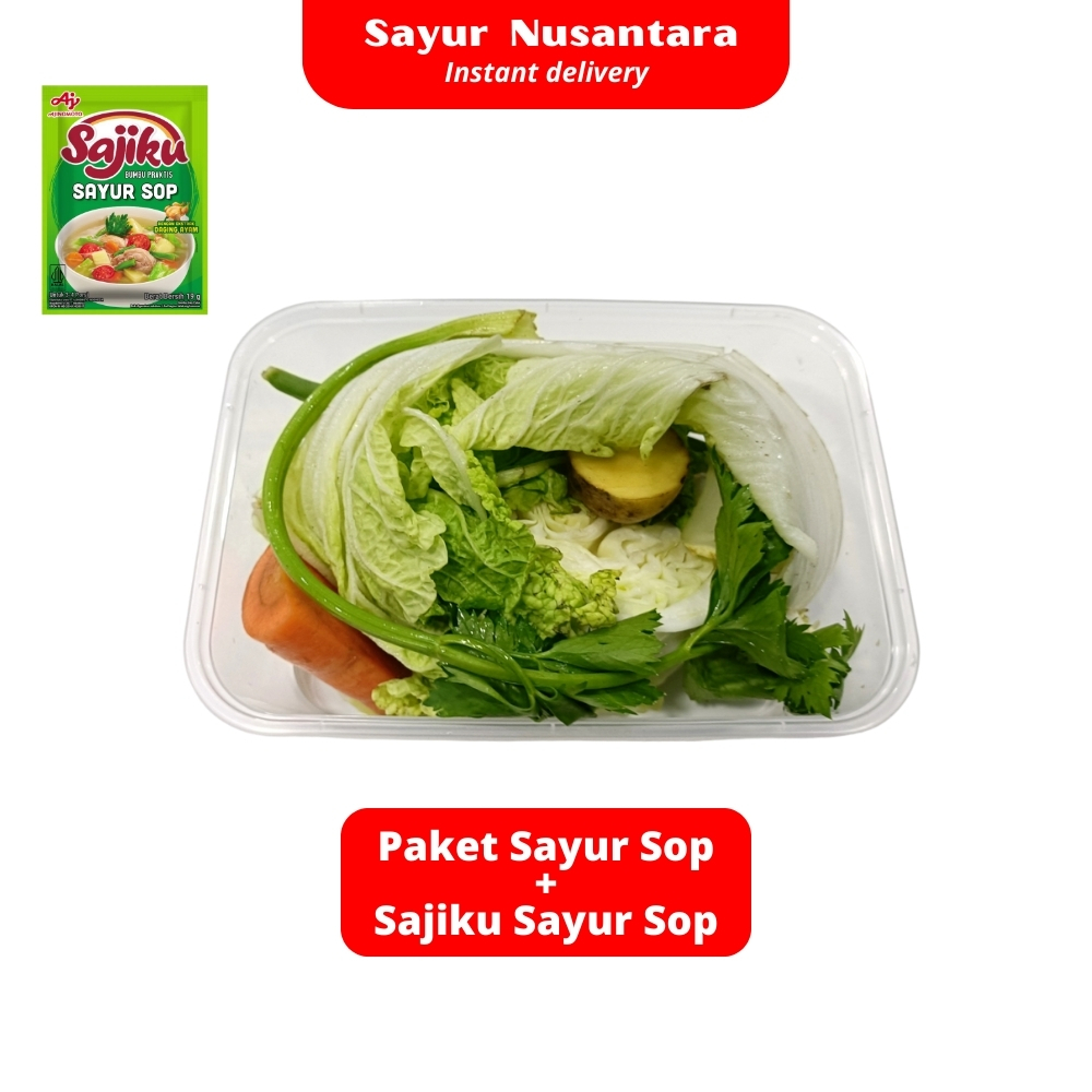 Jual Paket Sayur Sop + Sajiku Sayur Sop - Sayur Nusantara | Shopee ...