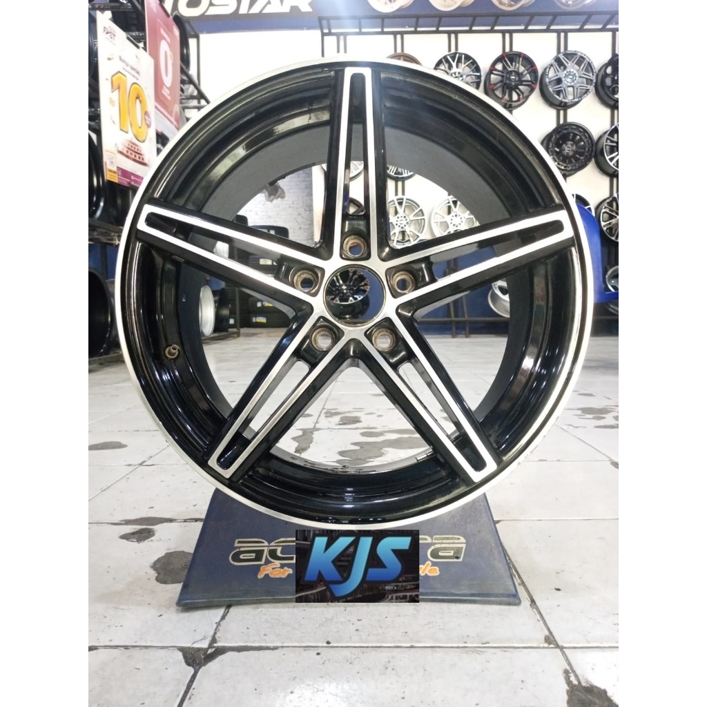 Jual Velg Racing Second Ring 17 Bintang Ne5 Pcd 5x114 R17 Buat Innova Camry Xpander Rush Terios ...