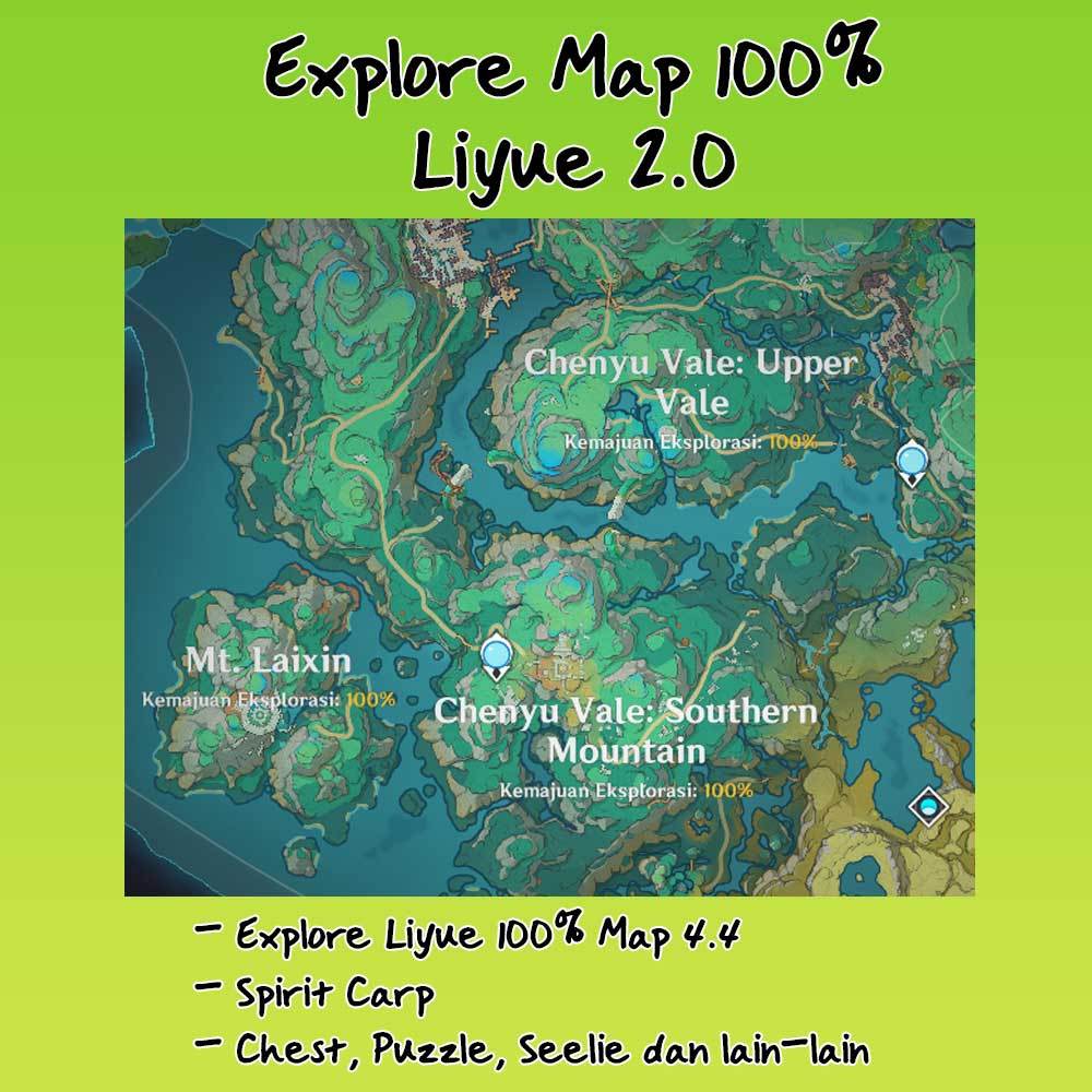 Jual GENSHIN IMPACT Explore 100% Map Liyue | Shopee Indonesia Jual GENSHIN IMPACT Explore 100% Map Liyue | Shopee Indonesia