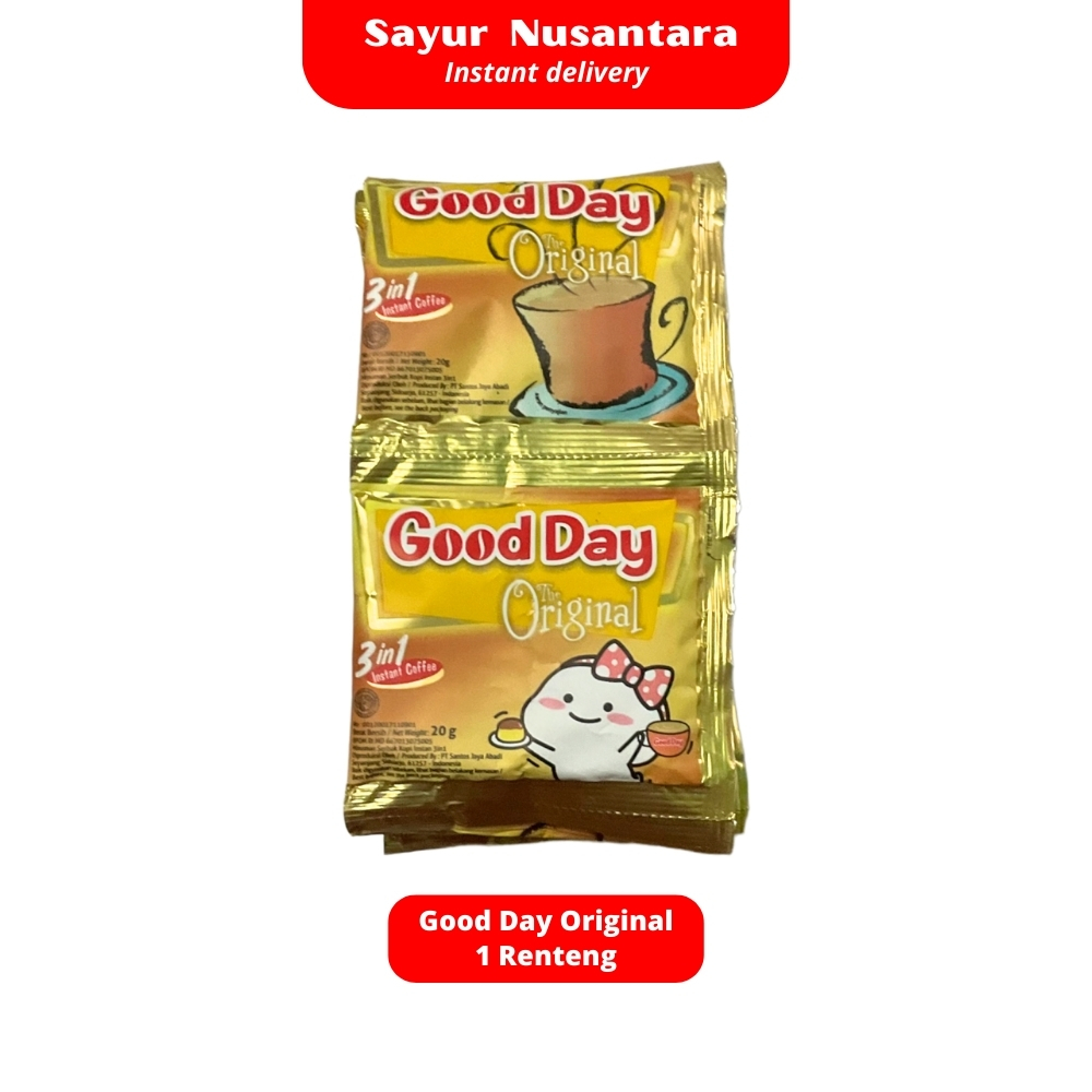 Jual Kopi Good Day original 1 Renteng - Sayur Nusantara | Shopee Indonesia