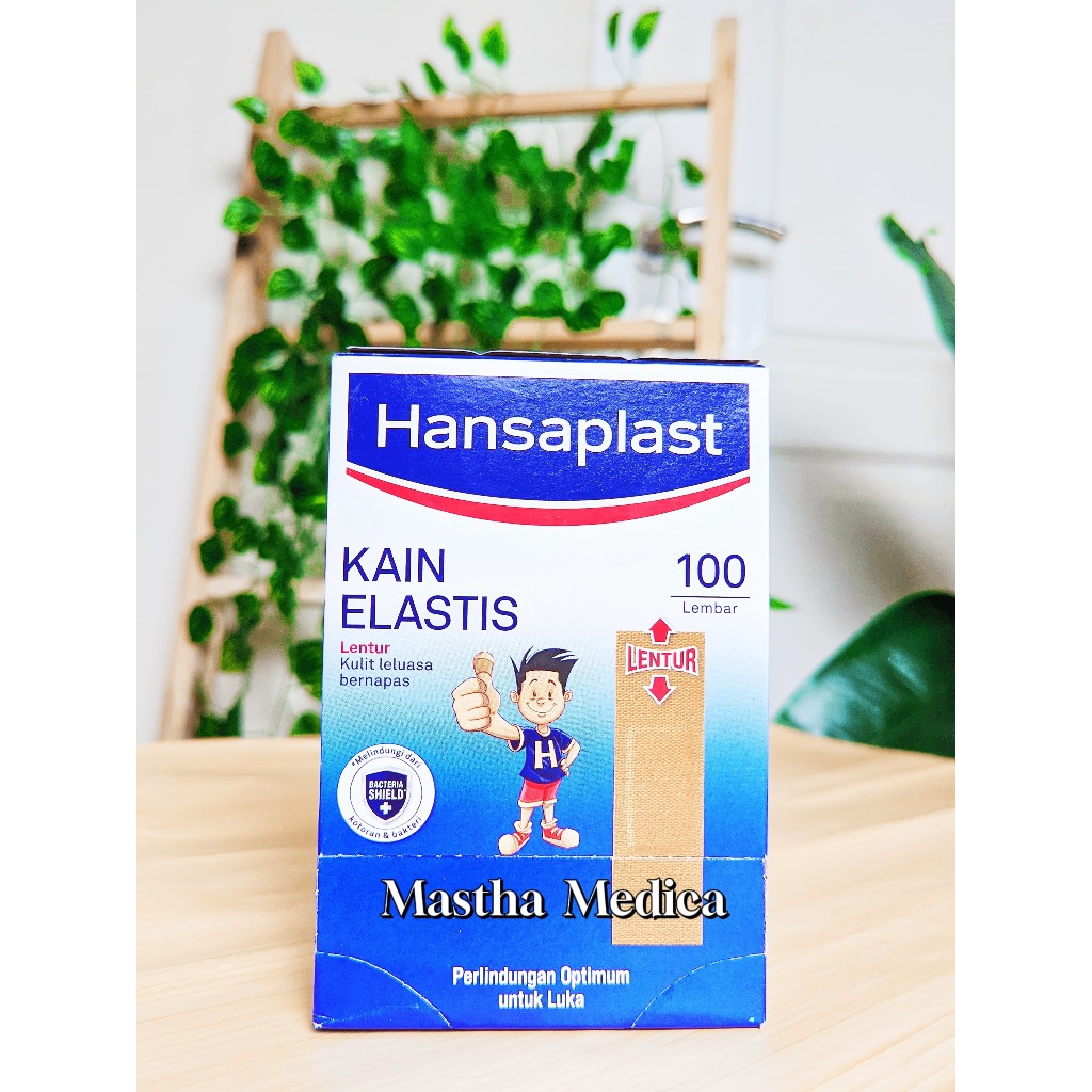 Jual Hansaplast Plester Kain Elastis Isi 100 Hansaplas Plester Luka ...