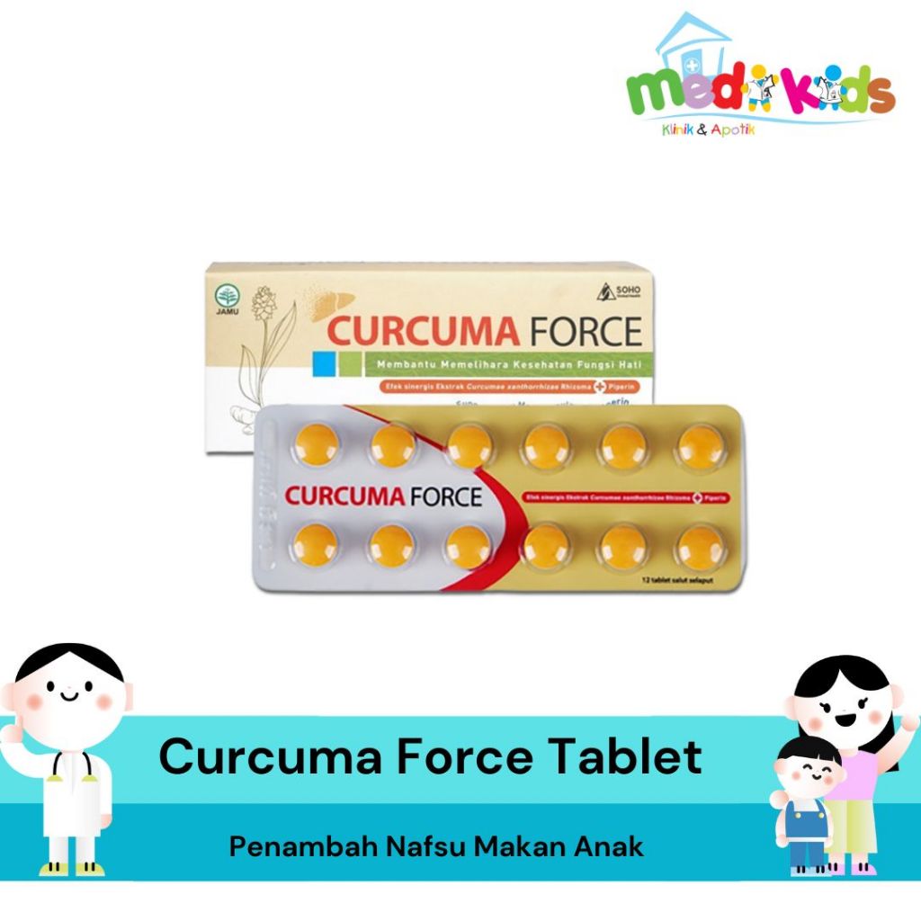 Jual Curcuma Force FCT Tablet Strip / Box | Shopee Indonesia