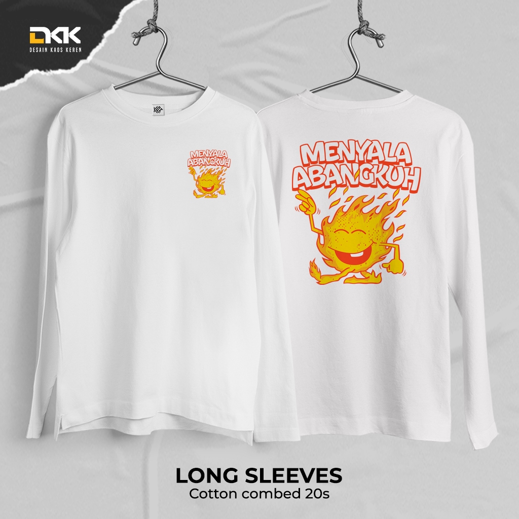 Jual Kaos Kata Lucu Desain Menyala Abangku | Shopee Indonesia