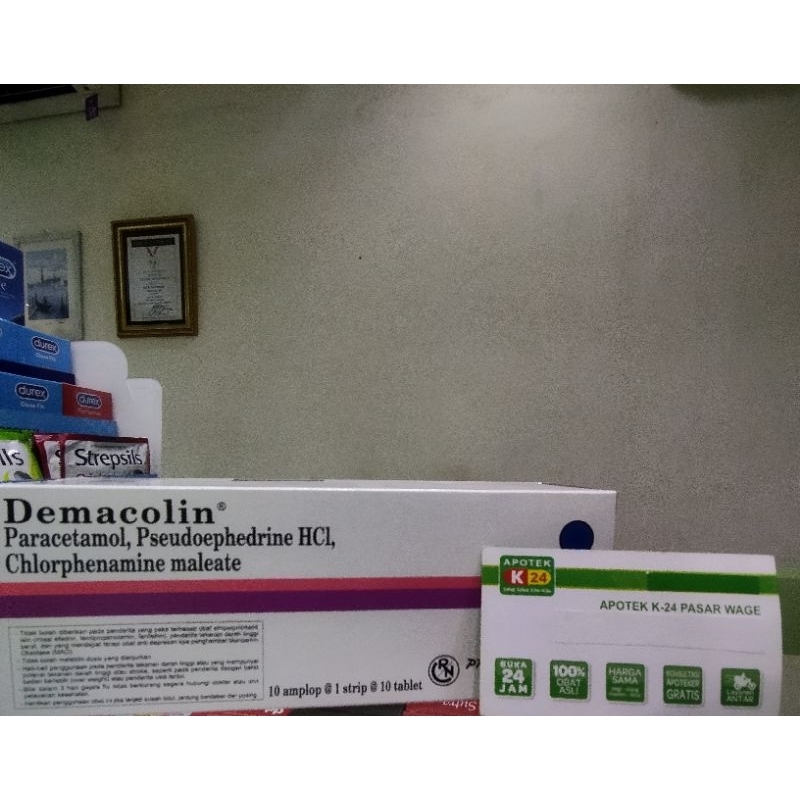 Jual Demacolin Tablet (per Strip) | Shopee Indonesia