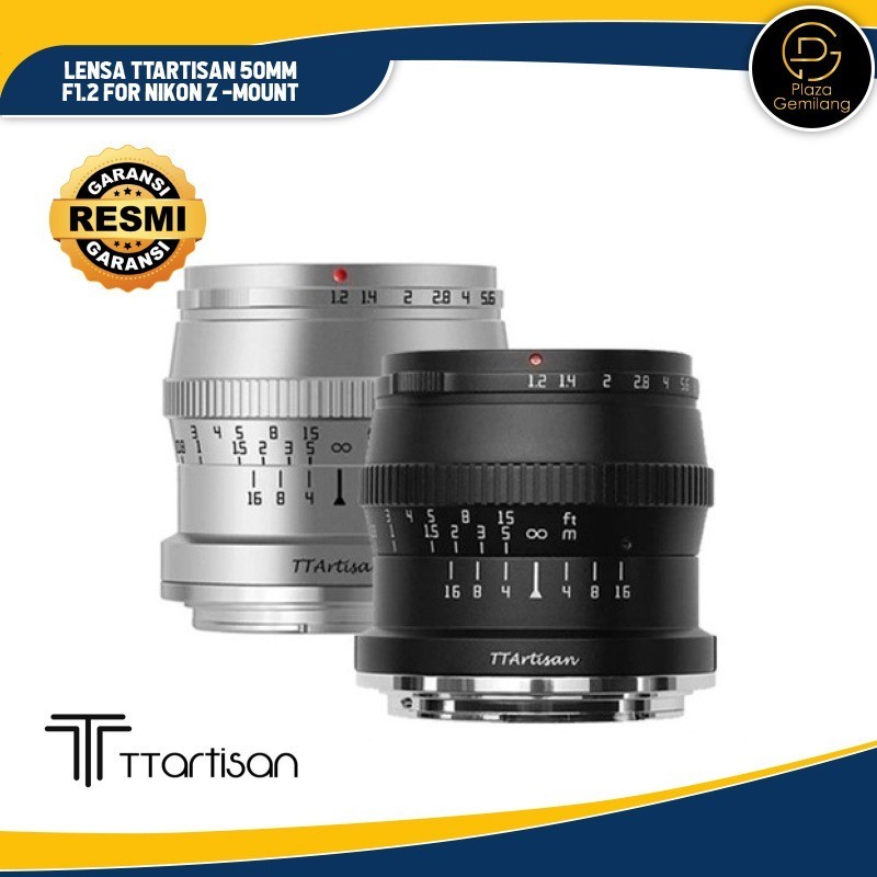 Jual Lensa Ttartisan 50mm F1 2 For Nikon Z Mount Shopee Indonesia