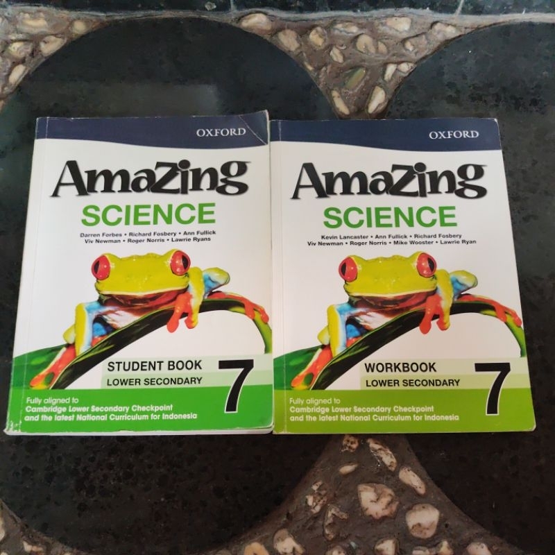 Jual Buku Amazing Science 7, Student Book, Workbook, Oxford, Lower Secondary 7, Kevin Lancaster ...
