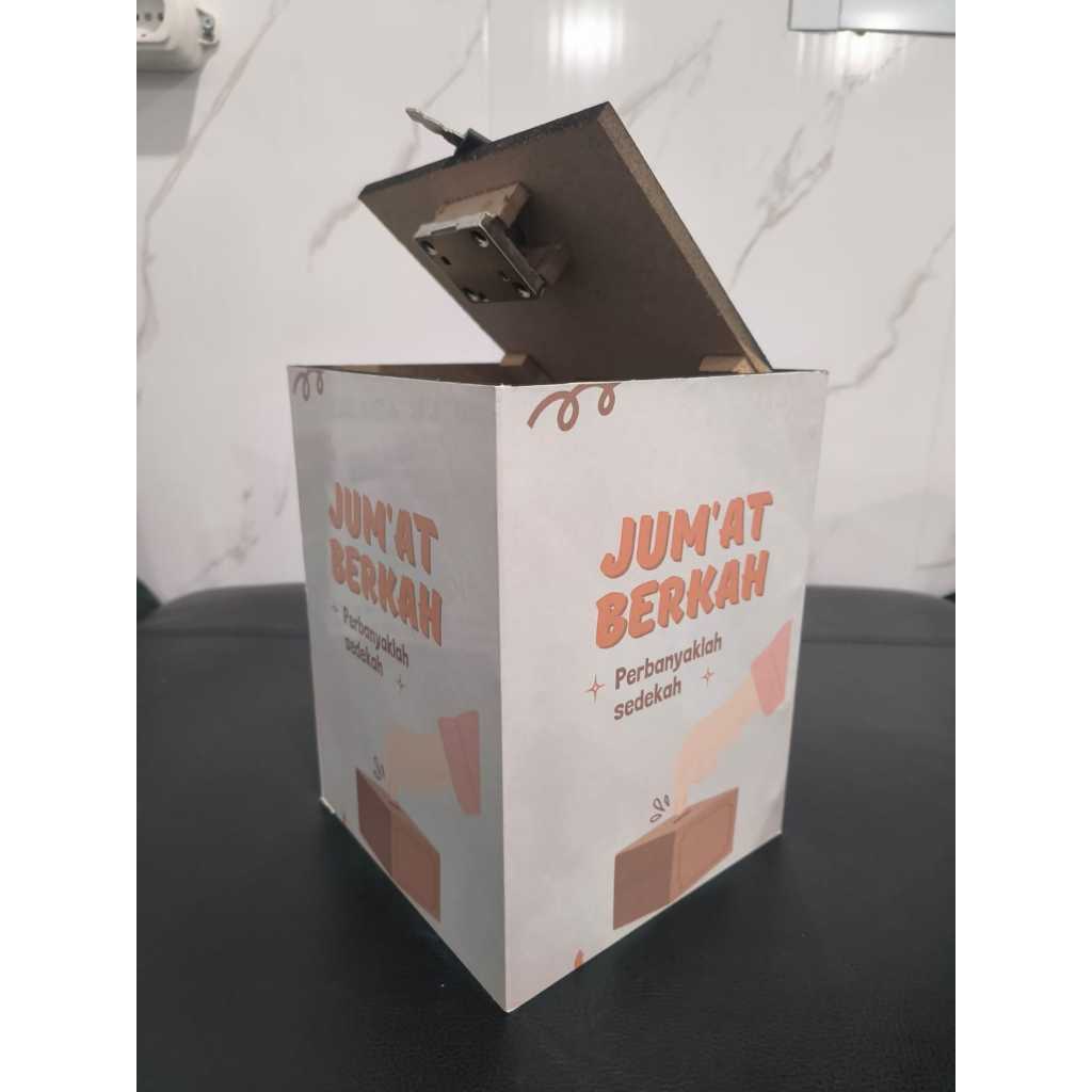Jual KOTAK AMAL KUNCI BESAR Kotak Infaq Masjid Sumbangan Box 15X20 CM ...